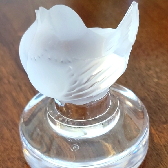 LALIQUE FRANCE | Accents | Lalique Crystal Frosted And Clear Bird ...